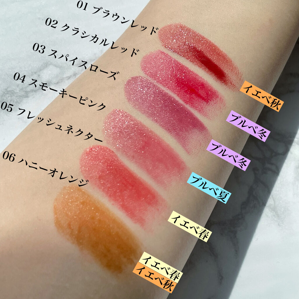 【限定色レビュー】タイムレスカラーリップ｜オーブを全色レビュー「イエベ春におすすめの口紅！ Aube タイムレス 」 By じゅんちゃん
